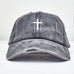 Cross Distressed Ladder High Ponytail Hat – Faith Shirts